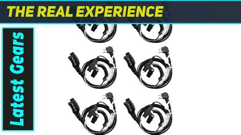 Best Value Retevis Cp185 Cp200d Covert Earpiece Unboxing And Test