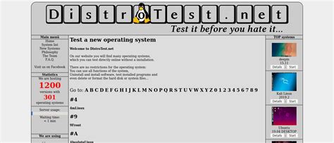 Test Linux And Unix Operating Systems Online With Distrotest OSTechNix