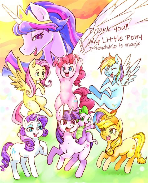 Fluttershy Флаттершай Spike Спайк Rarity Рэрити Rainbow