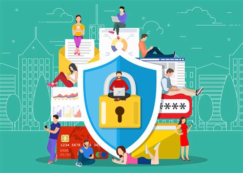 Data Protection Concept Safety And Confidential Data Protection Concept With Characters