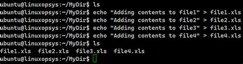 Bash For Each File In A Directory Bash For Each File In A Directory
