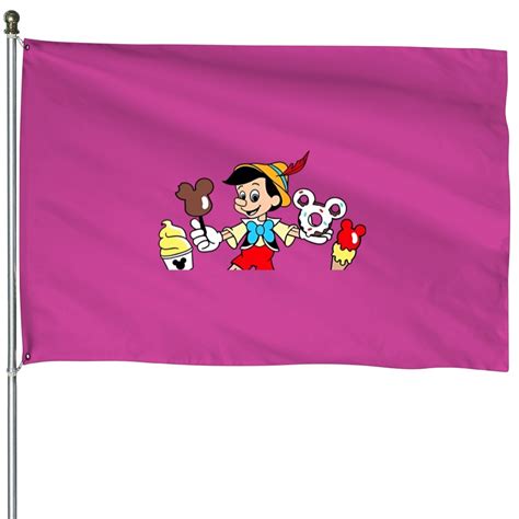 Pinocchio Snacks House Flags Disney Snacks House Flags Funny Disney
