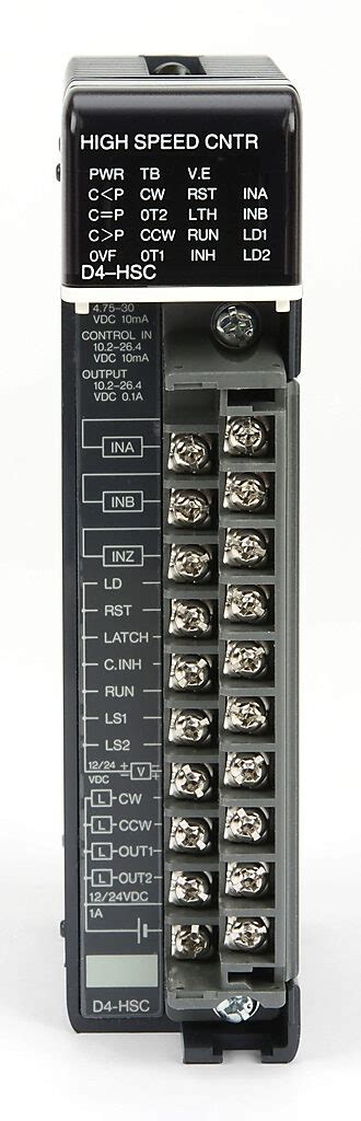 high speed pulse input module 100 khz maximum switching frequency pn