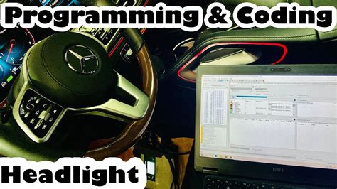Mercedes Headlight Programming And Coding With Monaco Coding Đèn