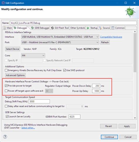 Power Measurement With The Pemicro Multilink Universal In Eclipse Mcu