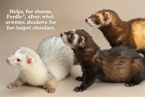 Ferret Colors How To Choose The Best Shade For Your Fuzzy Friend