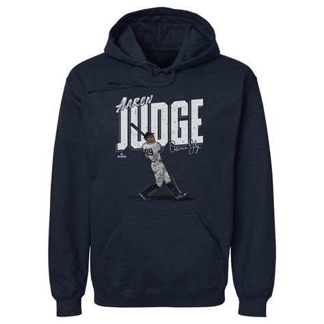 Aaron Judge Mens Hoodie New York Baseball Aaron Judge Chisel Wht Etsy