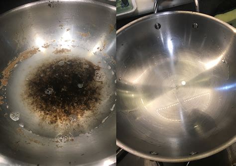 Cleaning A Burnt Stainless Steel Pan Oopsie My Dainty Dreams