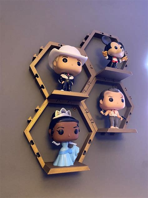 Funko Pop Wall Stand Shelf Mounted Floating Display Etsy