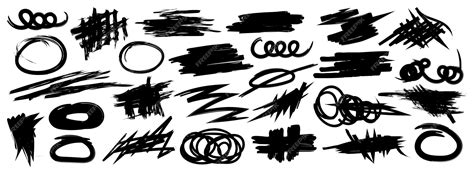 Premium Vector Doodles And Squiggles For Text Highlighting Texture