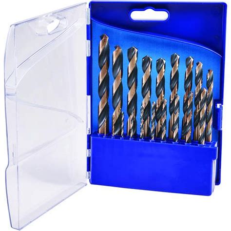 Drill Set Hss 19 Piece 1mm To 10mm Faithfull Twiggs