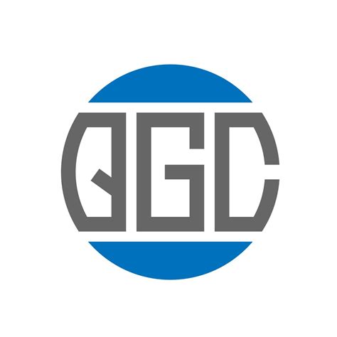 Qgc Letter Logo Design On White Background Qgc Creative Initials