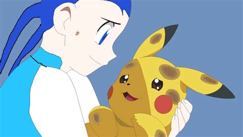 Bg Saving Pikahu By Drago Pantherforever On Deviantart