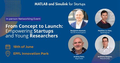 Ragu Hegde On Linkedin Matlab Simulink Epflinnovationpark