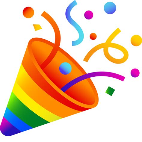 Party Popper Icon 19782519 Png