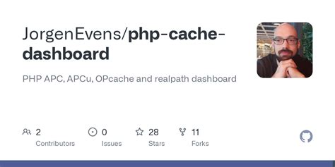 GitHub JorgenEvens Php Cache Dashboard PHP APC APCu OPcache And Realpath Dashboard