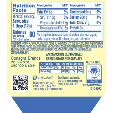 Parkay Original Vegetable Oil Spread Shop Butter And Margarine At H E B