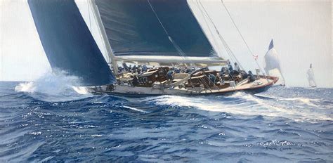 Yachting Art Prints Americas Cup And J Class Racing Art Marine
