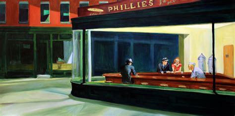 Edward Hopper Nighthawks Original Edward Hoppers Nighthawks One Of