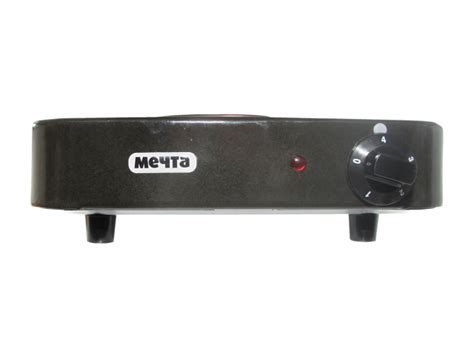 Электроплитка ЭПТ 1-1,0/220, модель 111Т МЕЧТА ( черная ), с ...