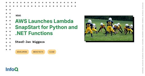 Aws Launches Lambda Snapstart For Python And Net Functions Infoq