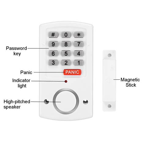 Home Security Alarm System Standalone Magnetic Sen Vicedeal