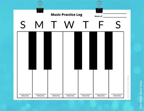 Piano Practice Charts At Jenenge Blog