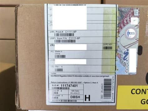 C1111 8p Cisco Isr C1100 8 Port Dual Ge Wan Ethernet Router New Clean Big Qty