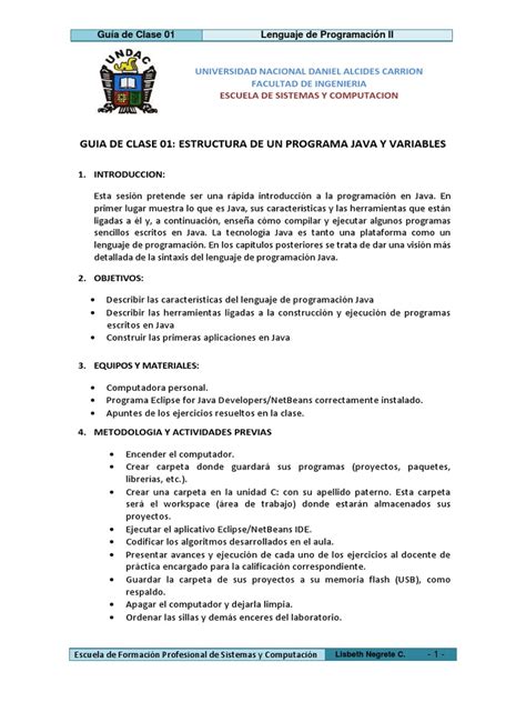 guia clase 01 java intro estructura programa variables pdf pdf