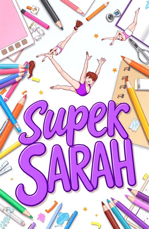 Super Sarah Bold And Vibrant Art