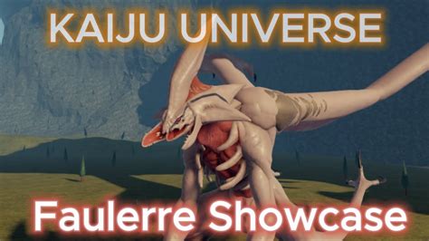 Faulerre Showcase Kaiju Universe Youtube