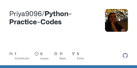GitHub Priya Python Practice Codes