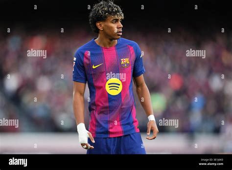 Lamine Yamal Of Fc Barcelonala Liga Ea Sports Match Between Fc