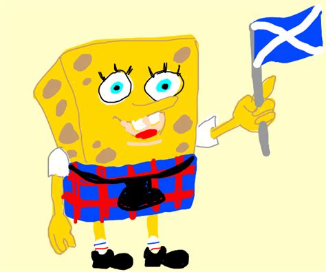 Scottish Spongebob Drawception