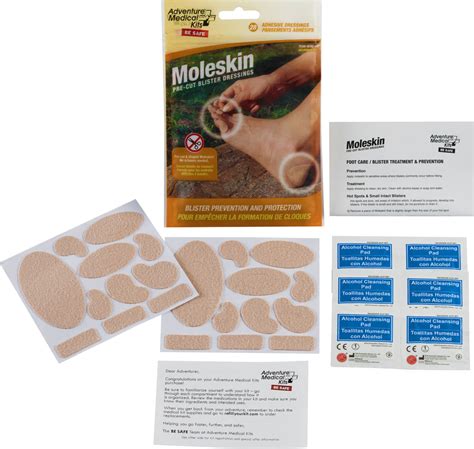 Adventure Medical Kits Moleskin Pre Cut Blister Dressings Go Camping