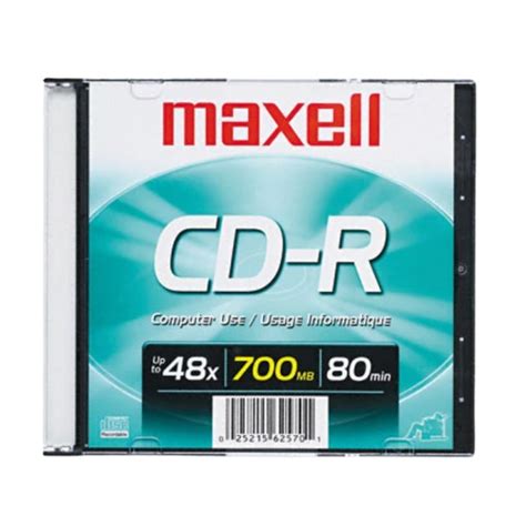 Disc Cd R Maxell Acrilic 700mb80min Libreria La Iberica