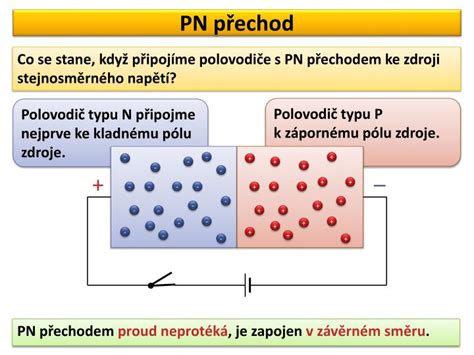 PPT - PN přechod PowerPoint Presentation - ID:4678289