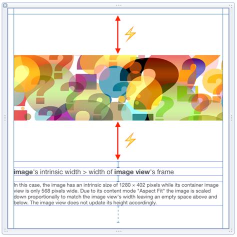 Ios Make An Image View Adjust Its Height To Match The Height Of Its Image When The Image Is