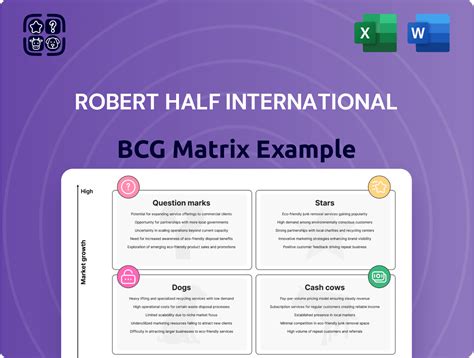 Robert Half International Bcg Matrix Analysis