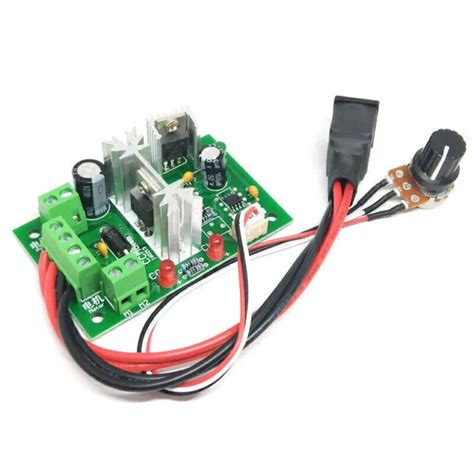10v 12v 24v Pwm Dc Motor Speed Controller Reversible Cw Ccw Regulator