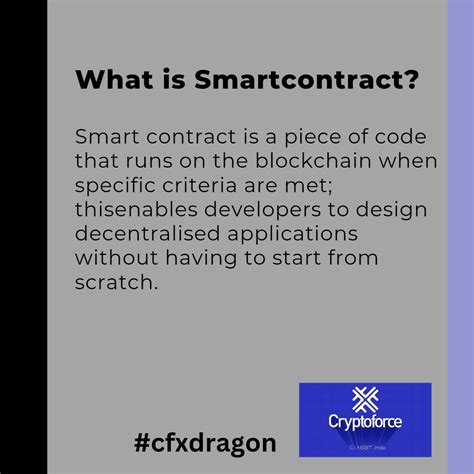 Muhammad Rashid P K On Linkedin Smartcontracts Cryptoforce