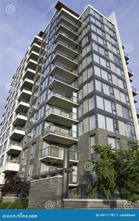 Modern Apartment Building Stock Image Image Of Resident 44111781
