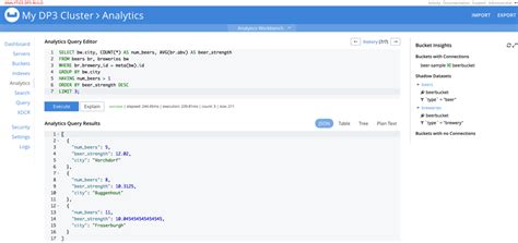 Announcing Analytics Developer Preview 3 The Couchbase Blog