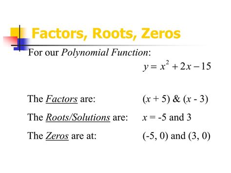 Ppt Roots And Zeros Of Polynomials I Powerpoint Presentation Free Download Id 563959