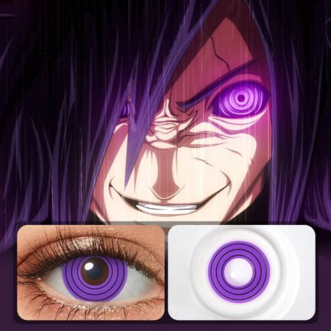 Rinnegan Contacts Perfect For Naruto Cosplay And Anime Conventions