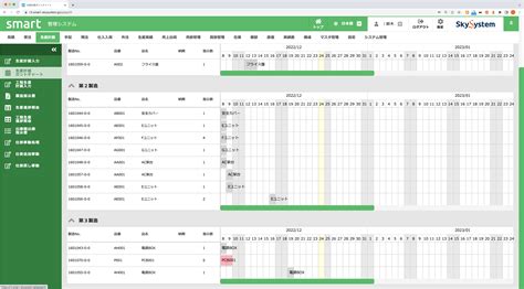 smart 生産管理システム 製品紹介