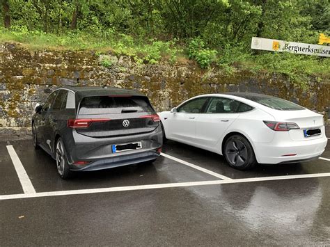 Model 3 Vs Id3 What Do You Think Rteslamodel3
