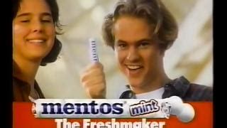 Mentos 90s Commercials Compilation Trump Pope Funeral