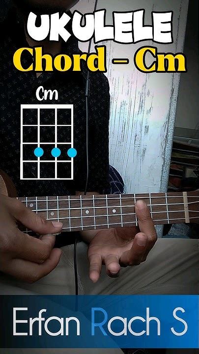 Basic 4 String Ukulele Chords Chord Cm Youtube