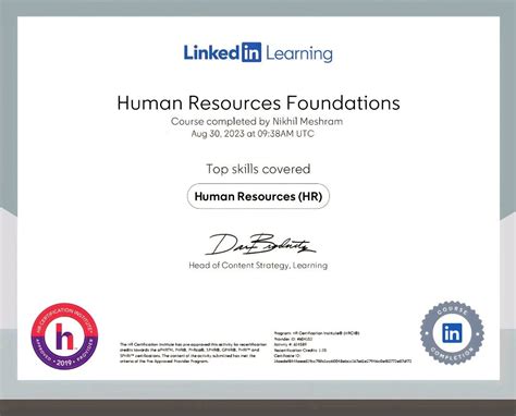 nikhil meshram on linkedin course linkedinlearning